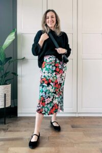 Colorful Floral Skirt Outfits 9 Ways | Dressing Your Style