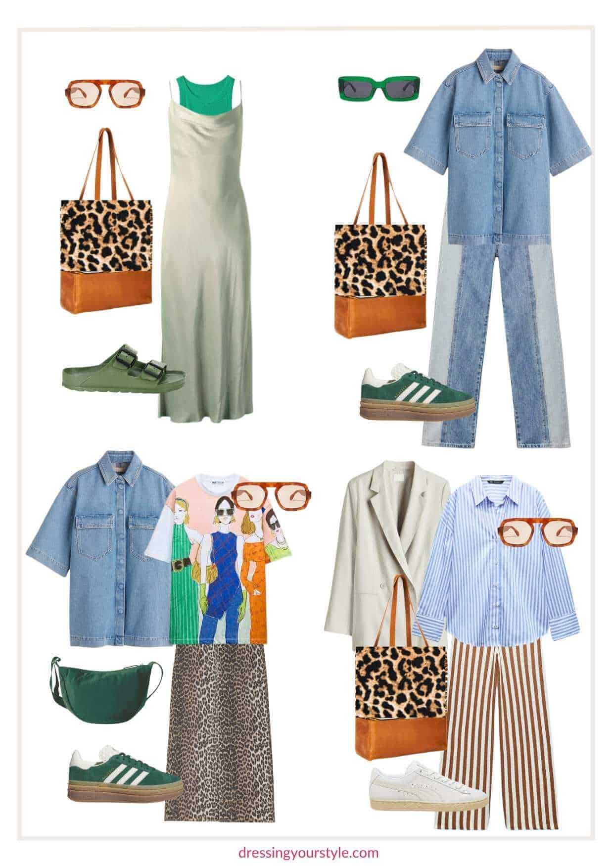 23-Piece Edgy Eclectic Clown Spring Capsule Wardrobe