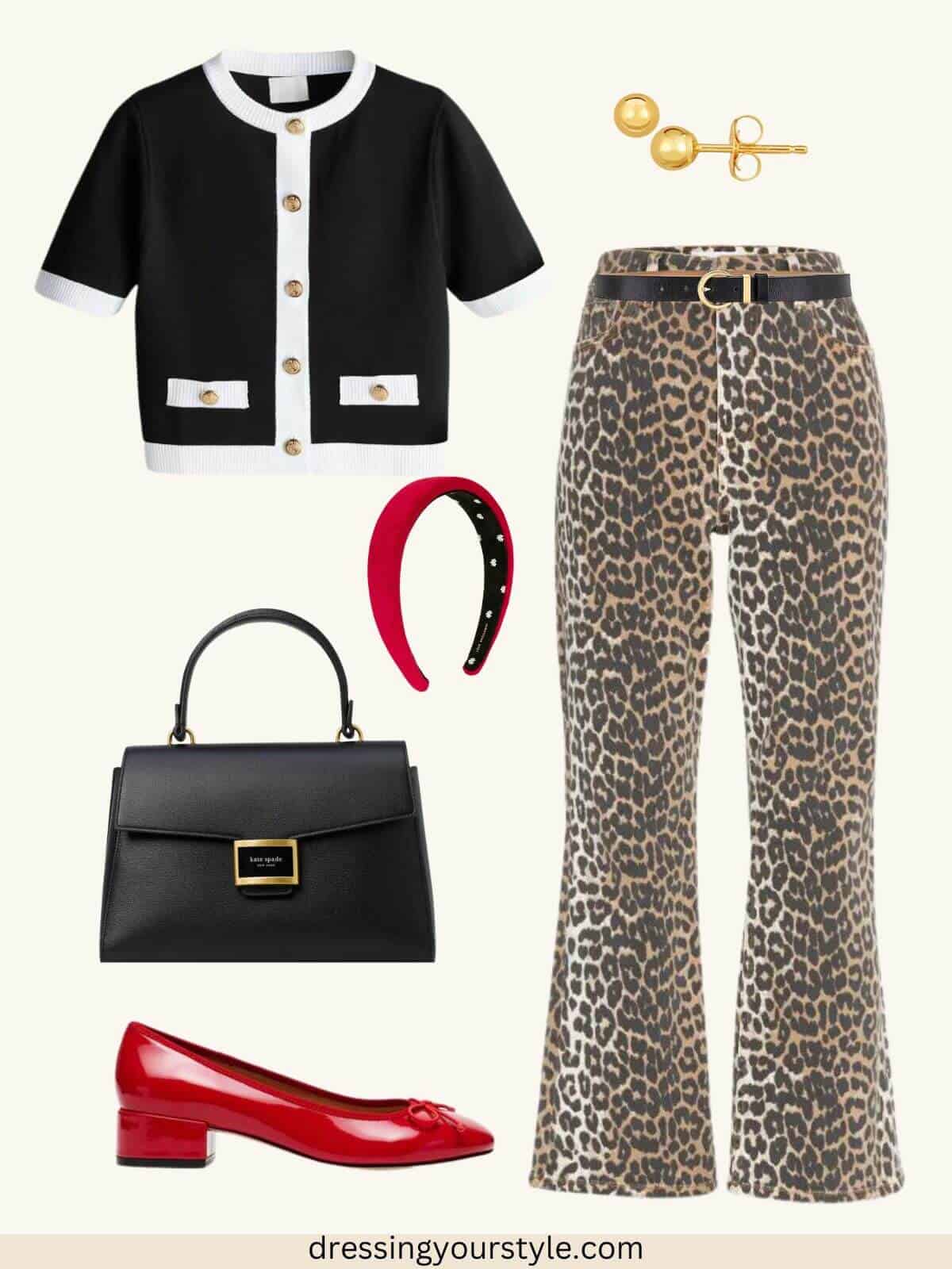 How to Wear Leopard Print Jeans by Fashion Style