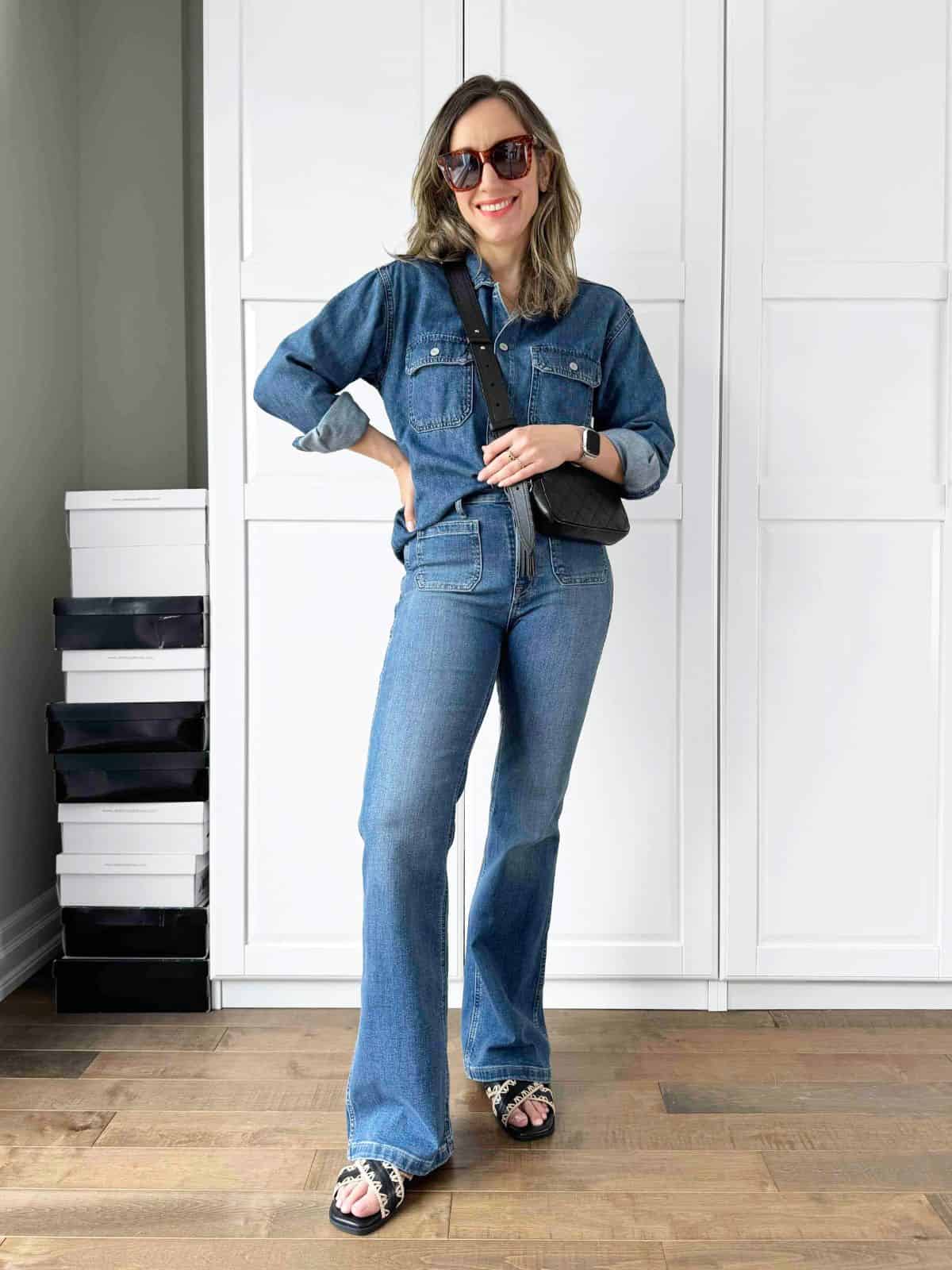 How to Style Double Denim Outfits + 16 Looks for Spring/Summer