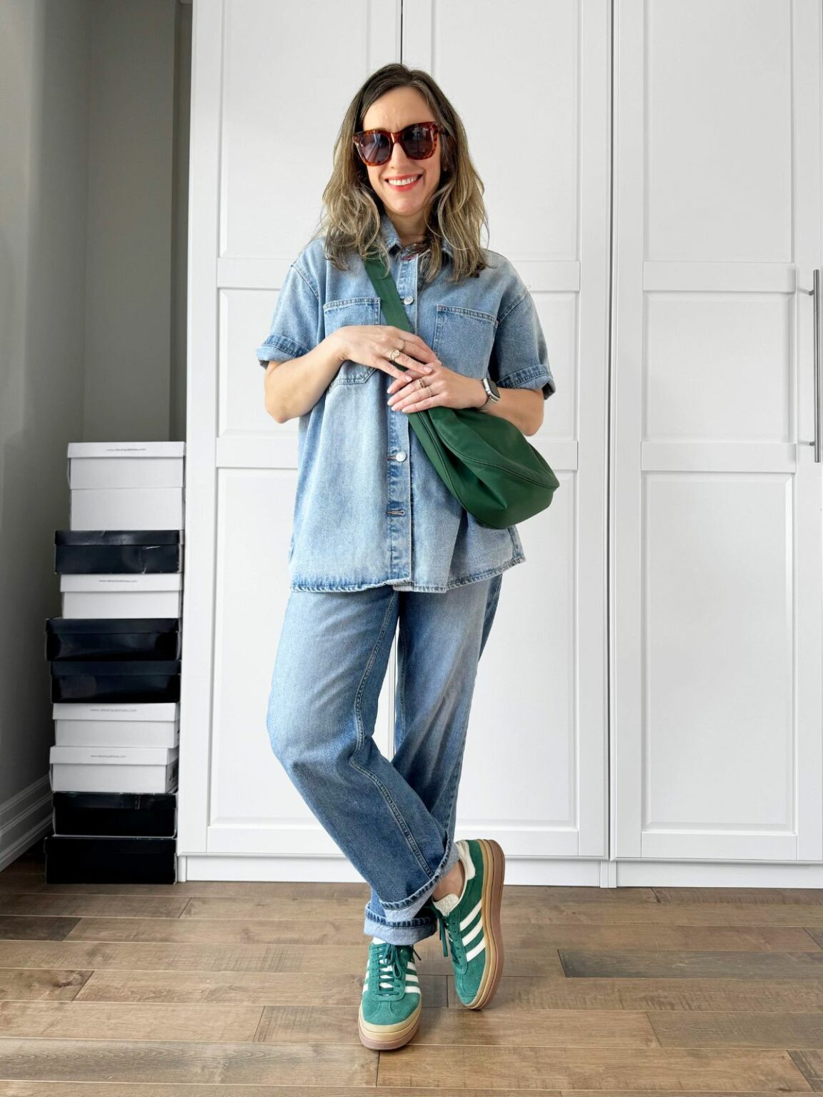 How to Style Double Denim Outfits + 16 Looks for Spring/Summer