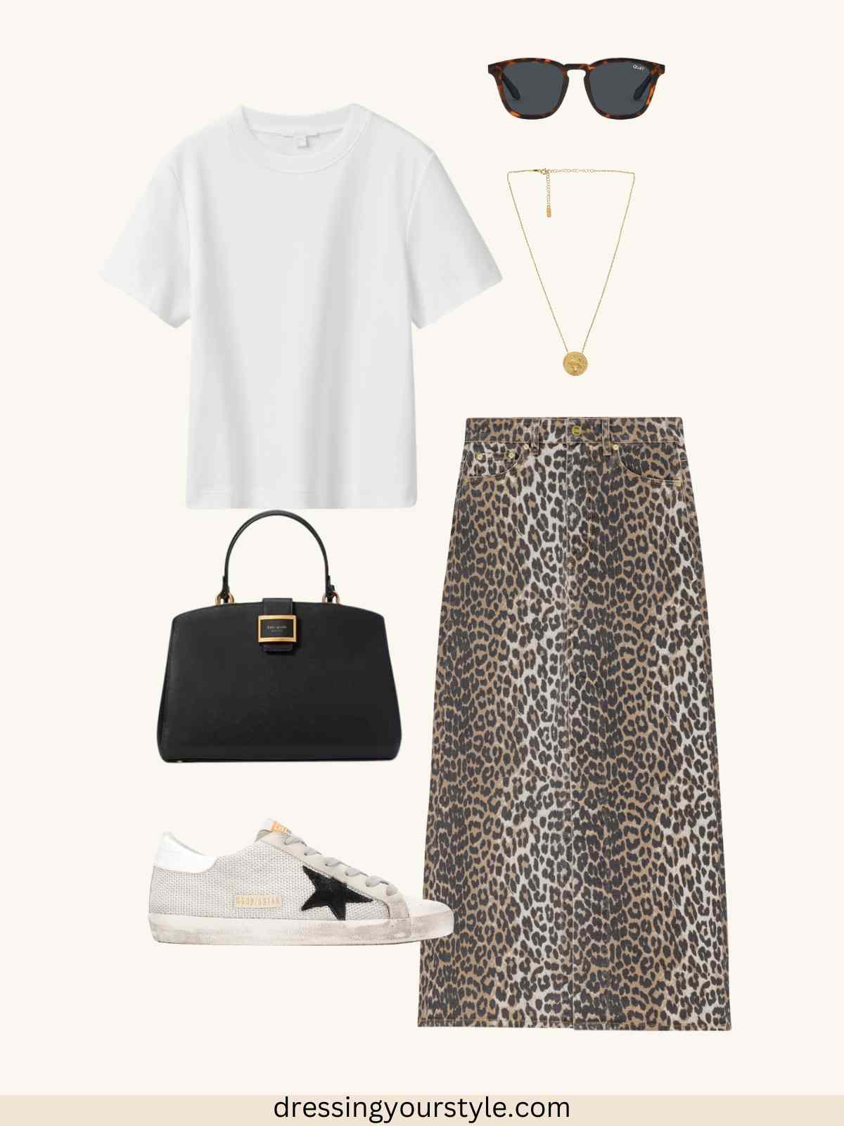 Long Leopard Print Skirt outfits for Spring | Dressing Your Style