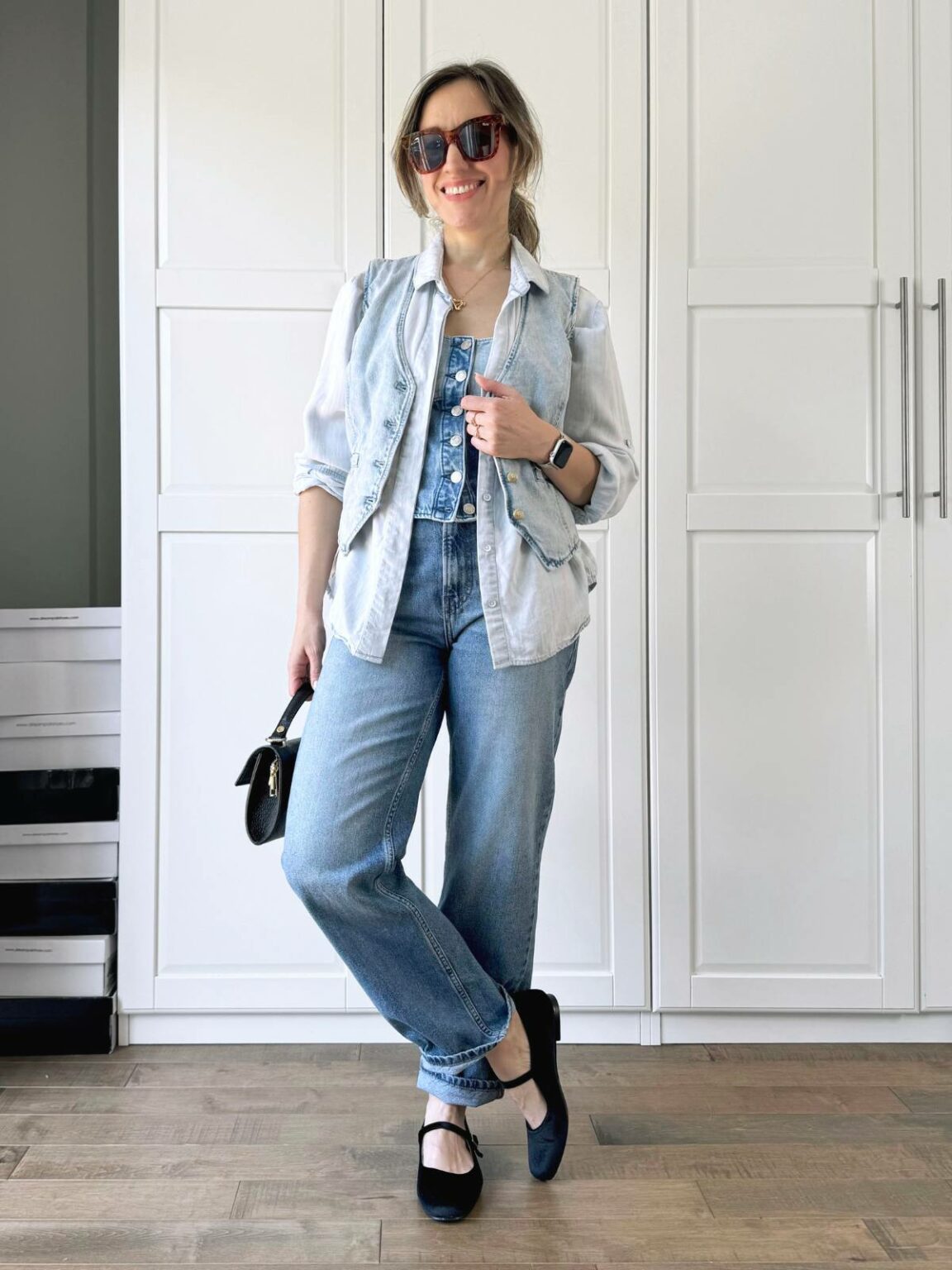 How to Style Double Denim Outfits + 16 Looks for Spring/Summer
