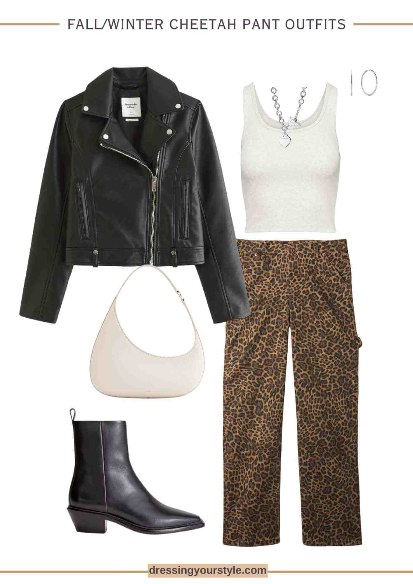 How to Wear Cheetah Print Pants this Fall | Dressing Your Style
