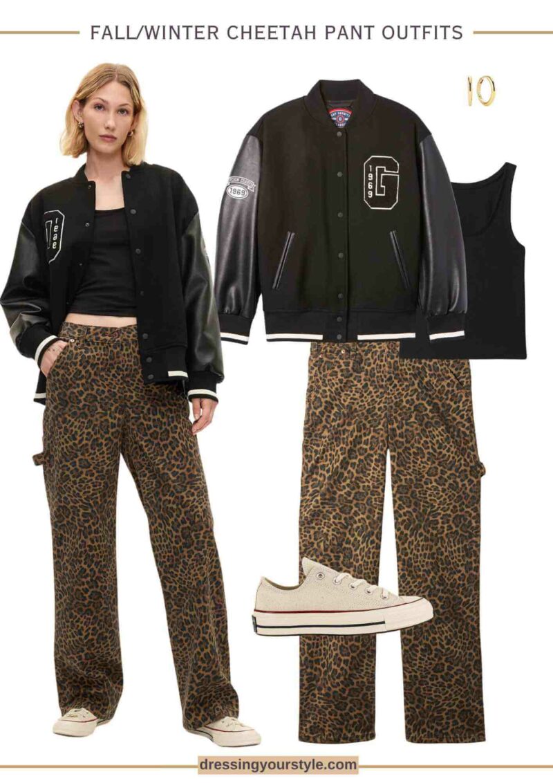 How to Wear Cheetah Print Pants this Fall | Dressing Your Style
