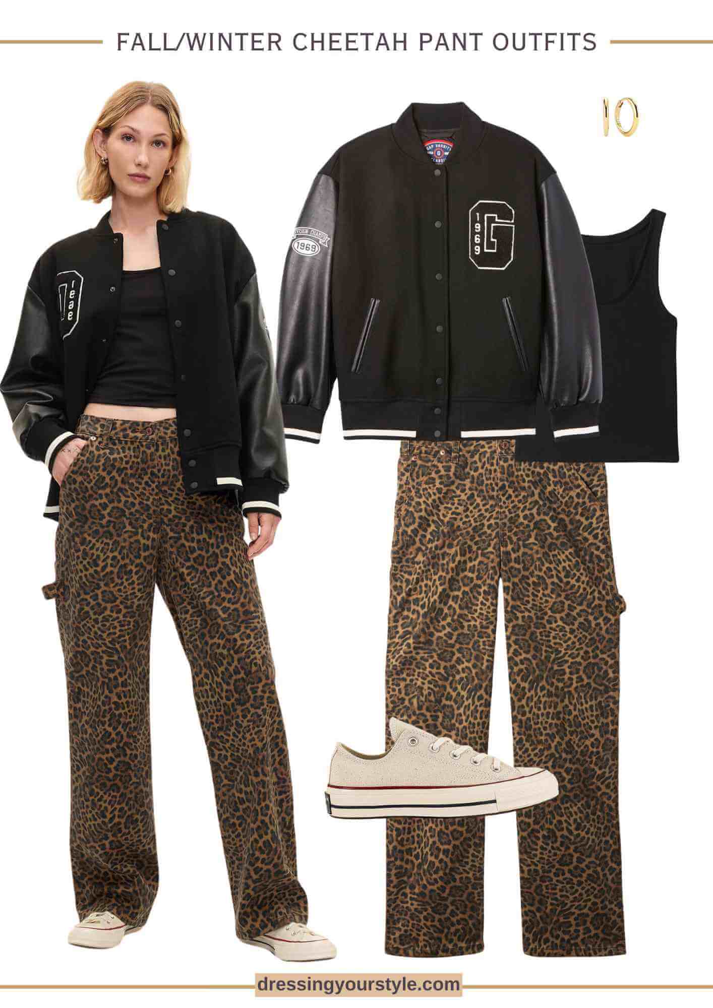 How to Wear Cheetah Print Pants this Fall | Dressing Your Style