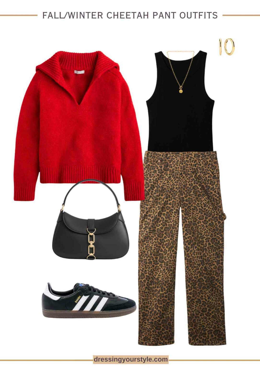How to Wear Cheetah Print Pants this Fall | Dressing Your Style