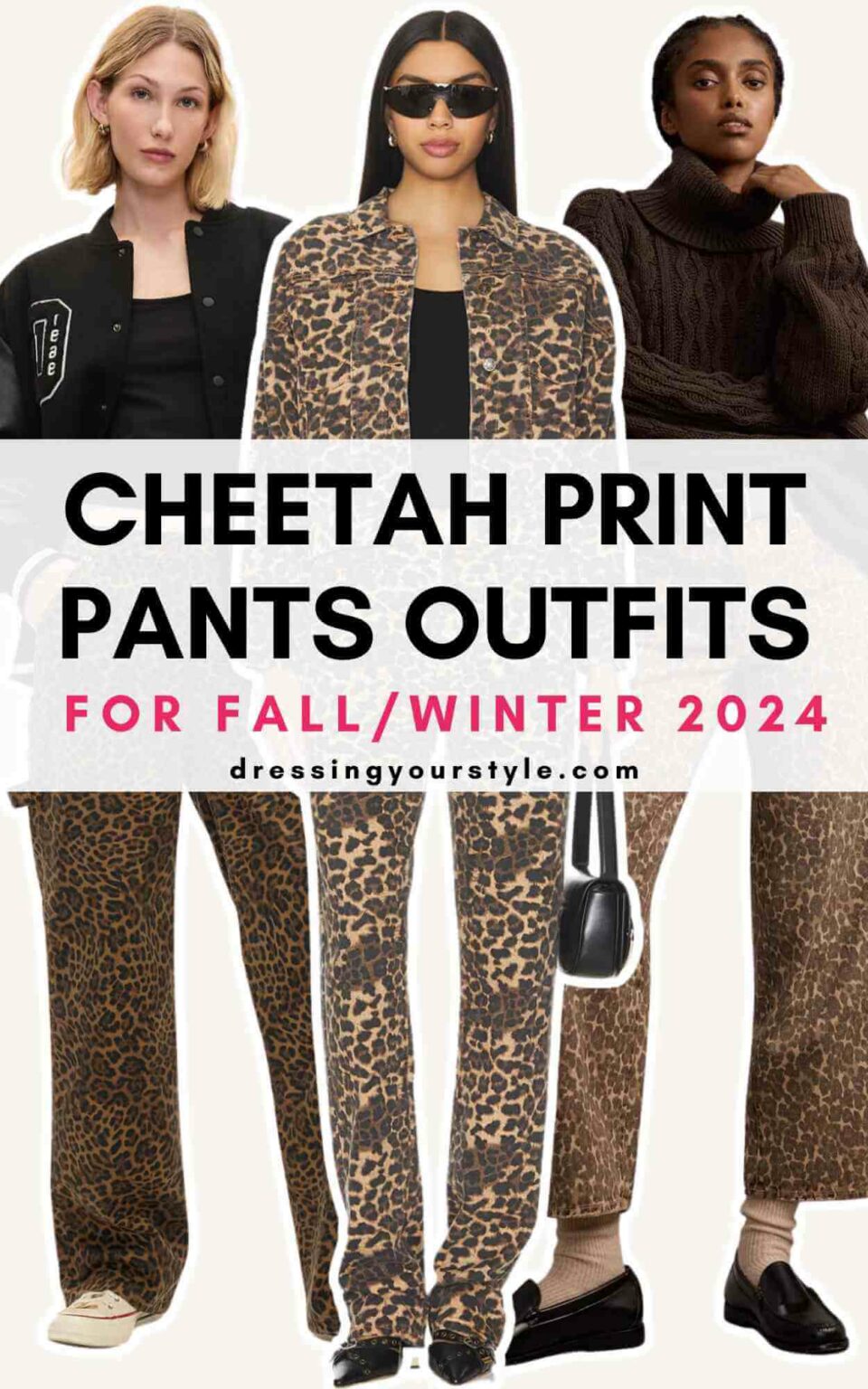 How to Wear Cheetah Print Pants this Fall | Dressing Your Style