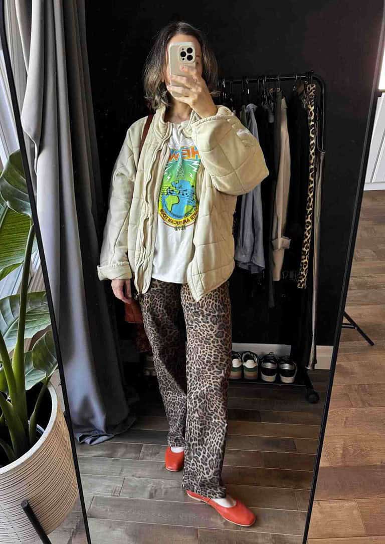 How to Wear Cheetah Print Pants this Fall | Dressing Your Style